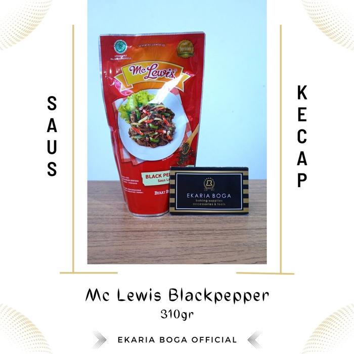 Jual MC LEWIS | SAUS | SAOS LADA HITAM | MC LEWIS BLACKPEPPER 310GR ...
