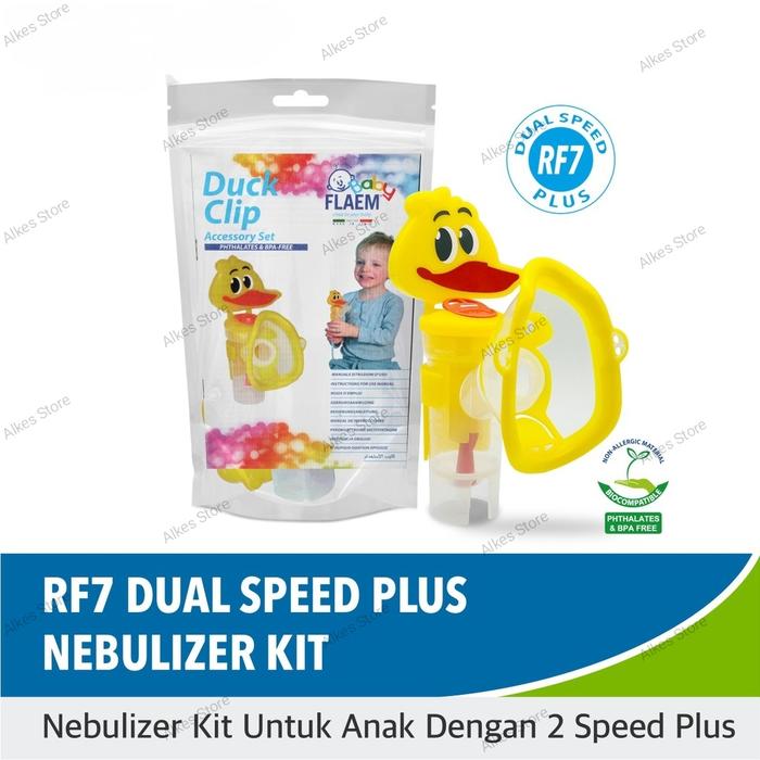 Jual Nebulizer Kit Elvasense RF7 Dual Speed Duck Kit Nebulizer - Jakarta Timur - Alkes10 | Tokopedia