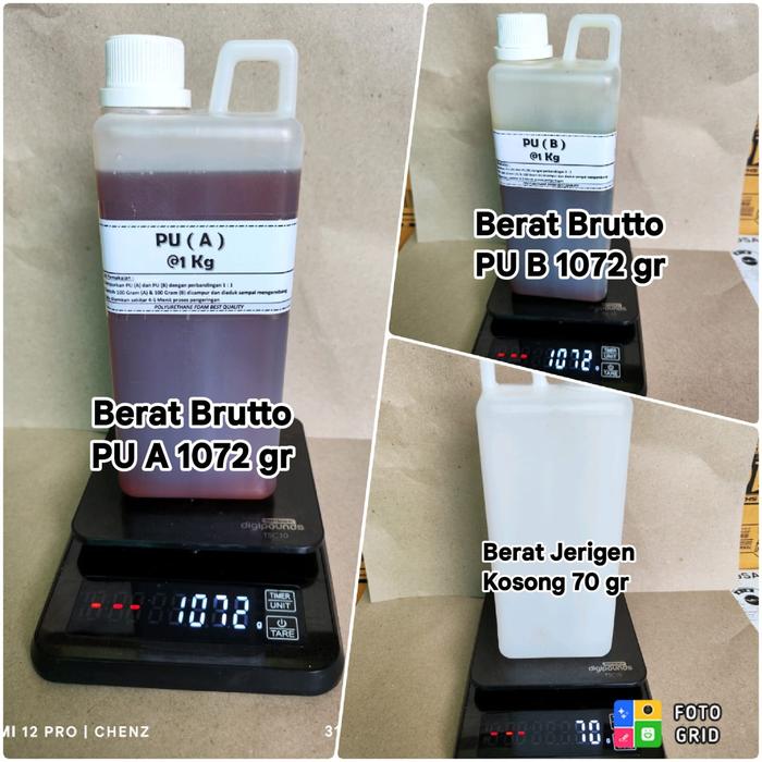 Jual Polyurethane foam A B cairan PU A dan PU B - Kab. Tangerang - PU ...