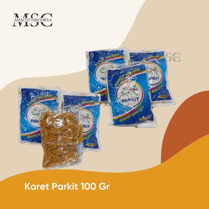 Jual Karet Bungkus Nasi/Karet Gelang merk Parkit 100 gr - Jakarta Timur ...