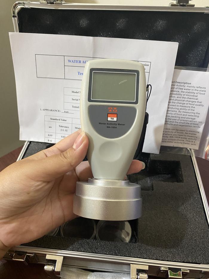 Jual Digital Portable Water Activity Test AW Meter Model WA-160A ...