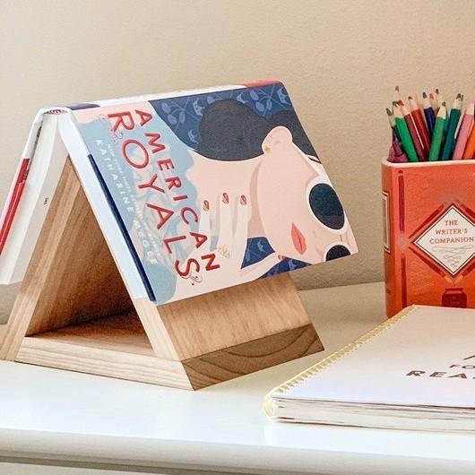 Jual Penahan Buku Kayu / Solid Wood / Bookmark Bookholder -04 - Jakarta ...