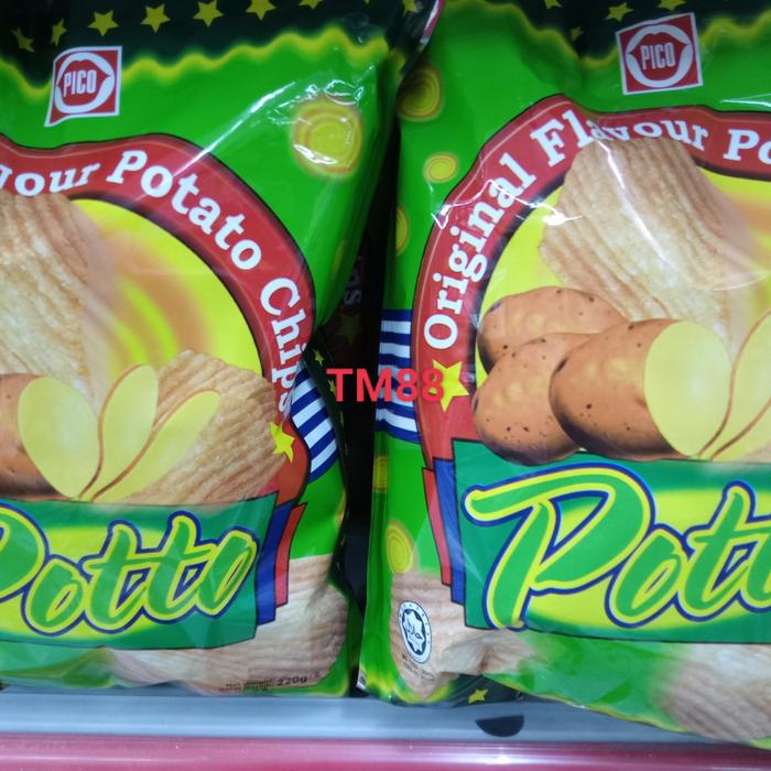 Jual ORIGINAL FLAVOUR POTATO CHIPS POTTO PICO - Jakarta Barat ...