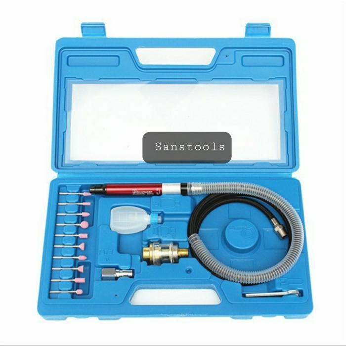 Jual Air micro die grinder 3mm set kit / gerinda gurinda angin mini ...