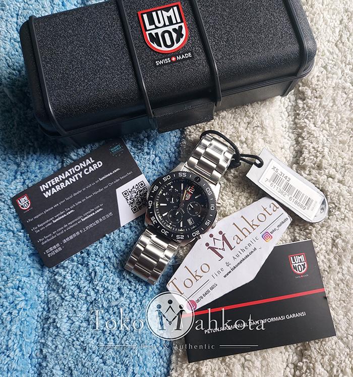 Jual Luminox 3142 Pacific Diver Chronograph Black Dial - Jakarta Barat ...