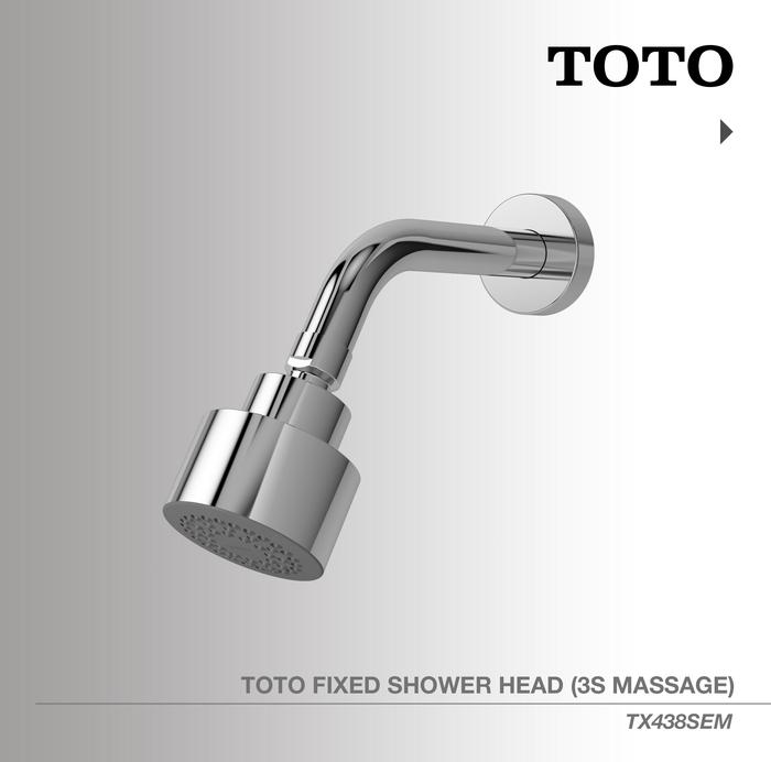 Promo TOTO Shower Head TX438SEM | Head Shower - Shower Mandi - Rain ...