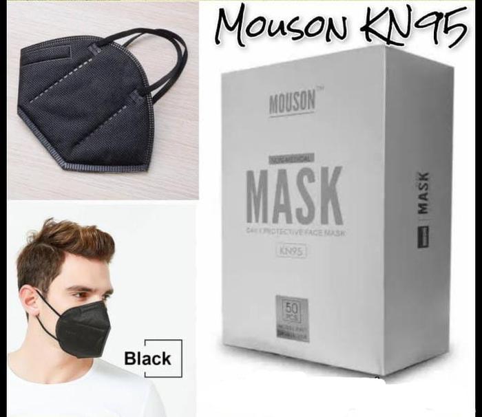 Jual Masker KN95 MOUSON 5ply facemask premium Box isi 50pc - 95 MSN ...