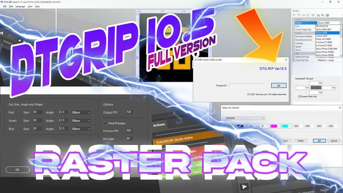 Jual AcroRIP 10.5 Software DTG DTF UV FULL VERSION RASTER PACK ICC ...