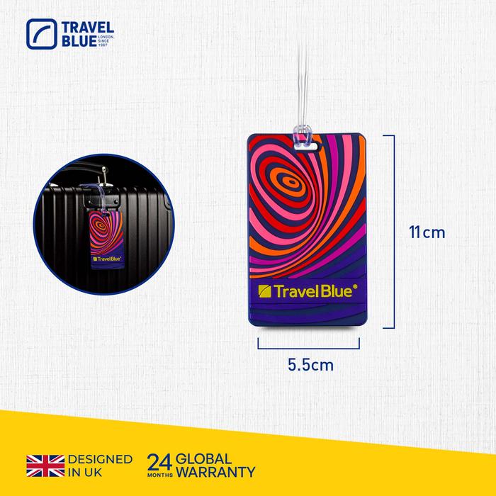 Promo Travel Blue Luggage ID Name Tag Gantungan Label Nama Koper ...