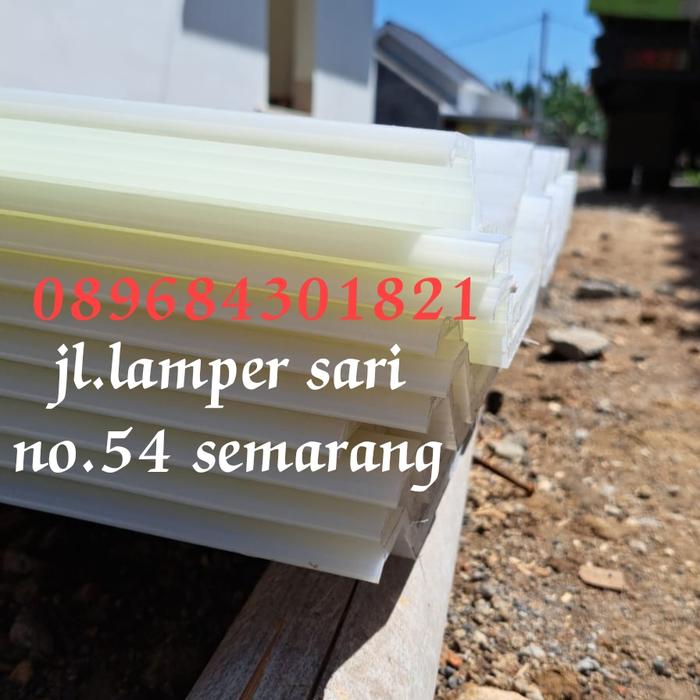 Jual atap upvc translucent semi transparan - Kota Semarang - Reno roof ...
