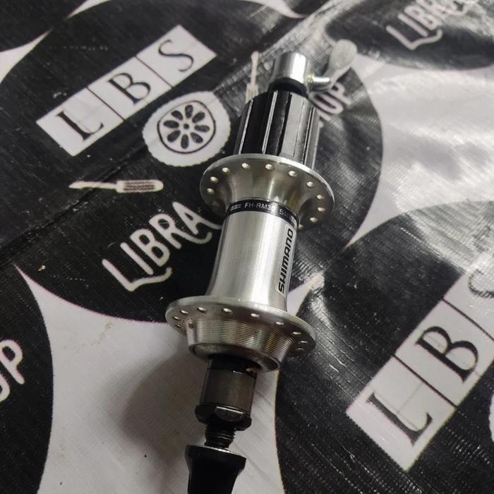 Jual HUB FREEHUB BELAKANG SHIMANOO FH-RM30 V-BRAKE 9 SPEED 32H SILVER ...