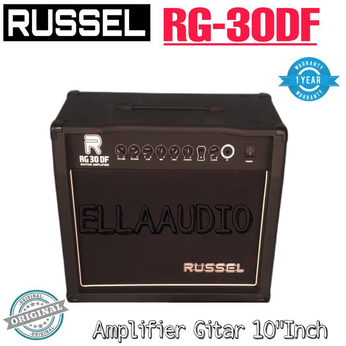 Jual Ampli Gitar Russel Rg 30DF Amplifier 8"Inch Original - Jakarta ...