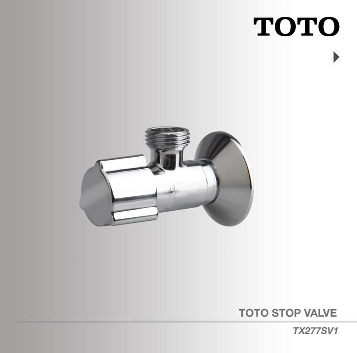 Promo TOTO Stop Valve w/o Flexible Hose / Stop Keran TX277SV1 - Kota ...