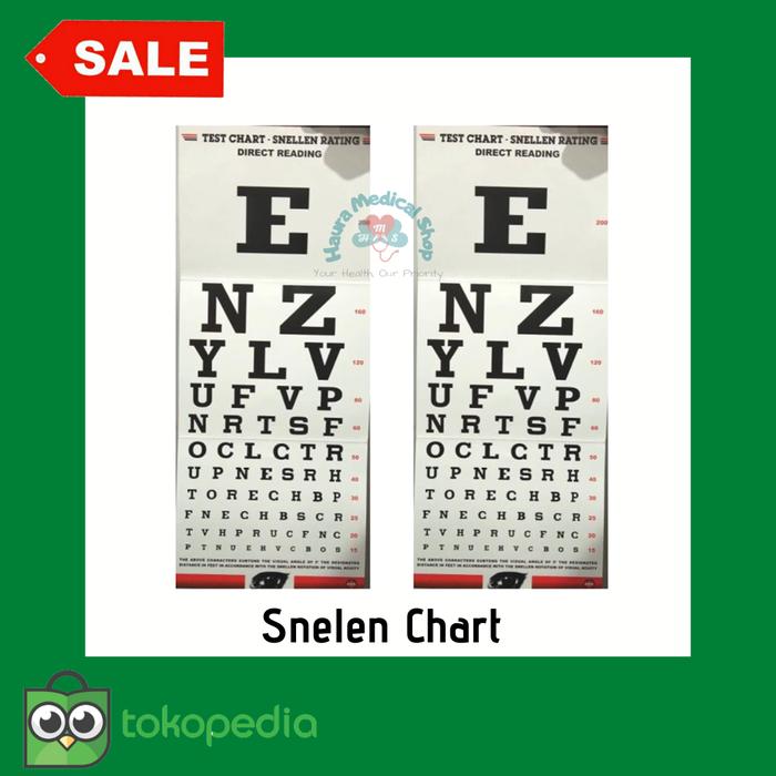 Jual Snellen Chart / E-Tumbling / Tes Mata Rabun - Kota Medan - HAURA ...