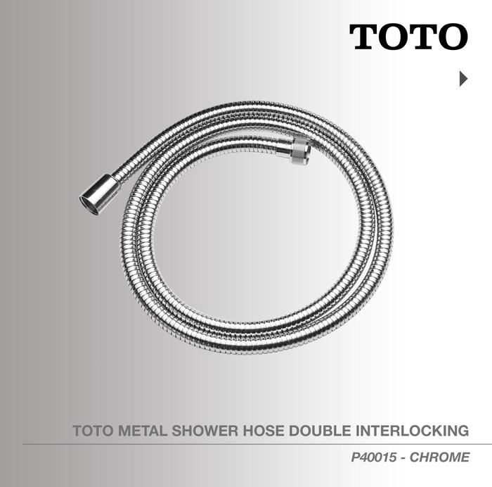 Promo TOTO Metal Shower Hose P40015 | Selang - Selang Fleksibel - Kota ...