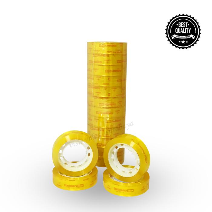 Promo Isolasi Kecil / Selotip Kecil / Solasi Bening 1/2 x 10 Yard SMART ...