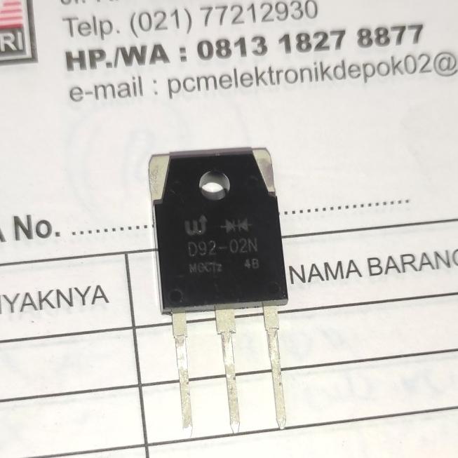 Jual Transistor Dioda Mesin Las D92-02 D92-02N Diode Transistor ...