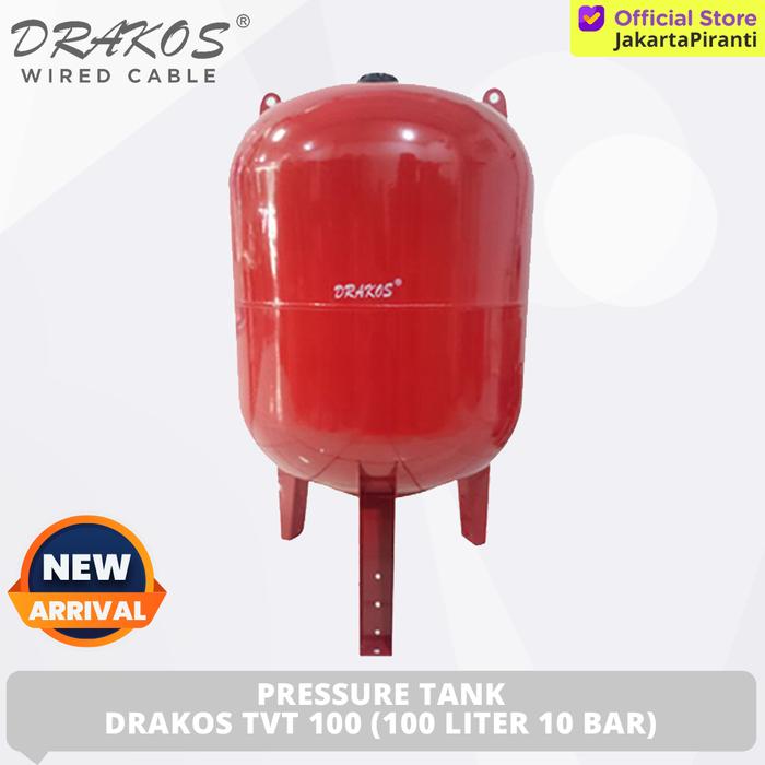 Promo Pressure Tank Drakos TVT 100 - 100 Liter 10 Bar Cicil 0% 3x ...