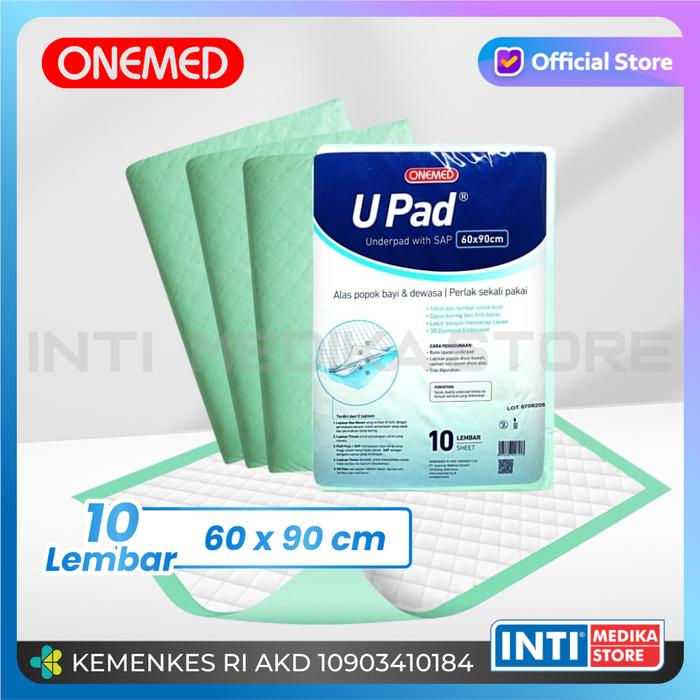 Promo ONEMED - Underpad U Pad 60x90 cm Alas Popok Bayi & Dewasa Sekali ...
