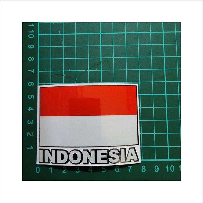 Jual Sticker cutting bendera STICKER CUTTING ALL BENDERA - INDONESIA 01 ...