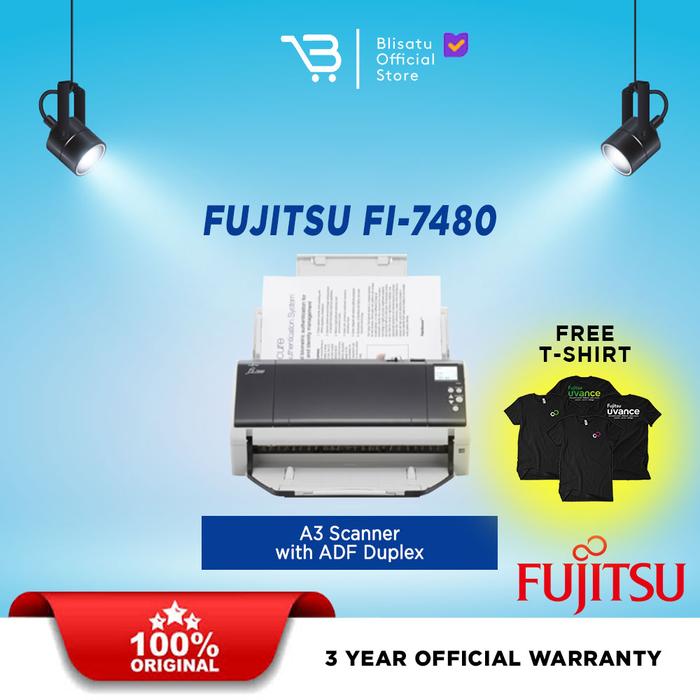Promo Fujitsu fi 7480 A3 Scanner Cicil 0% 3x - Jakarta Pusat - Blisatu ...