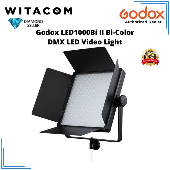 Promo Godox LED 1000Bi II / LED1000 Bi II / LED 1000 Bi II LED Video Light Cicil 0% 3x - Jakarta ...