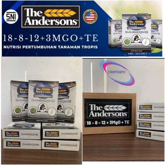Promo The Andersons Pupuk Bonsai tanaman hias oscomote dekastar hitam 500gr - Kota Surabaya ...