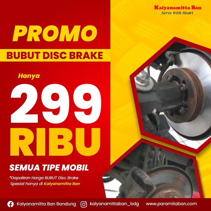 Jual PROMO Bubut Disc Brake/Rematching Semua Tipe Mobil (Mobil Non ...