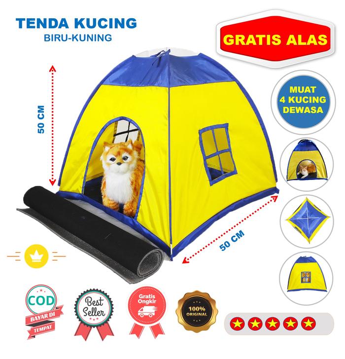 Jual Tenda Kucing / Tenda Pusy / Tenda Meong / Tenda Kucing & Anjing ...