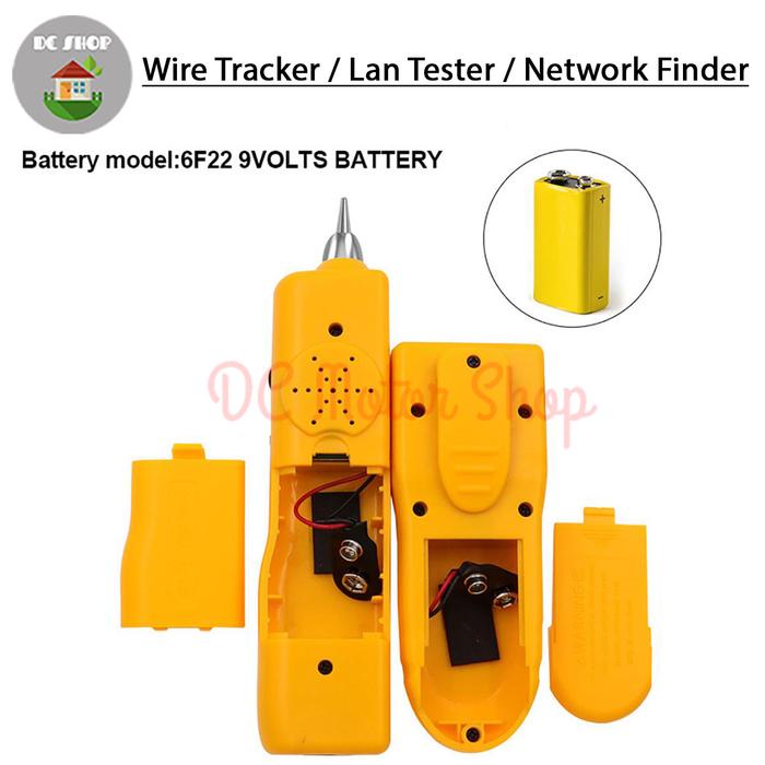 Jual Lan Tester Wire Tracker Kabel Jaringan Network Finder Rj45 Rj11 ...