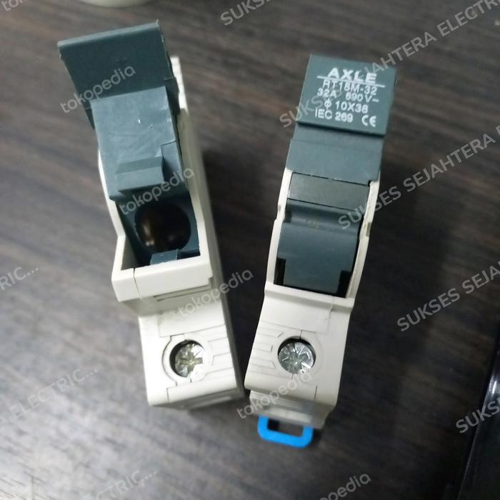 Jual FUSE HOLDER Type RT18M-32 MERK AXLE 32A tanpa lampu - Jakarta ...