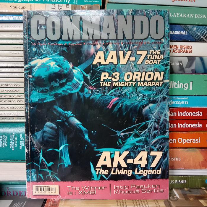 Jual MAJALAH COMMANDO VOL IV EDISI NO 2 TAHUN 2008.AK- 47 the living legend - Kota Bekasi - toko ...