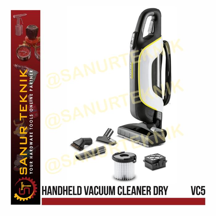 Jual KARCHER VC5 VC 5 Premium Handheld Vacuum Cleaner Dry 500W - Kota ...
