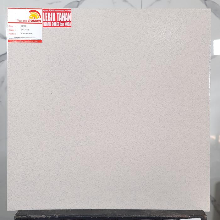 Jual Keramik Lantai Roman G447442 Monte Perla 40x40 cm Kw 1 - Jakarta ...