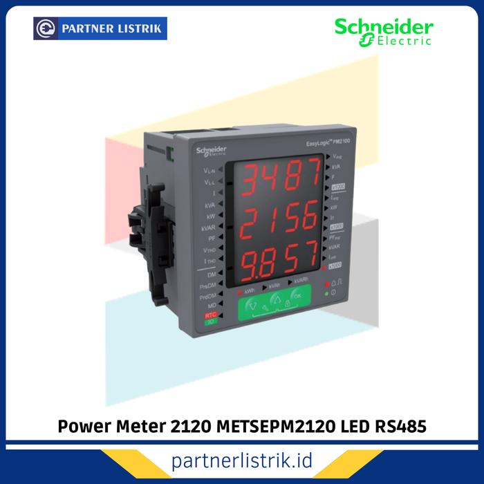 Jual Power Meter 2120 SERI 2000 LED WITH RS485 C - METSEPM2120 ...