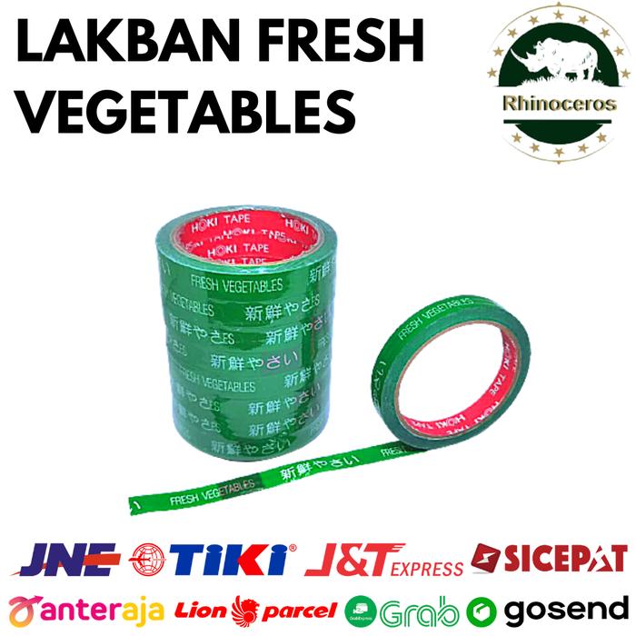 Jual Isolasi Lakban Sayur Fresh Vegetable 150mm x 50m - Kota Tangerang ...