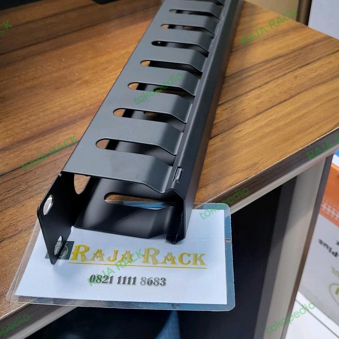 Jual Wiring Management Cable 1u Besi Perapian Kabel Multifungsi ...