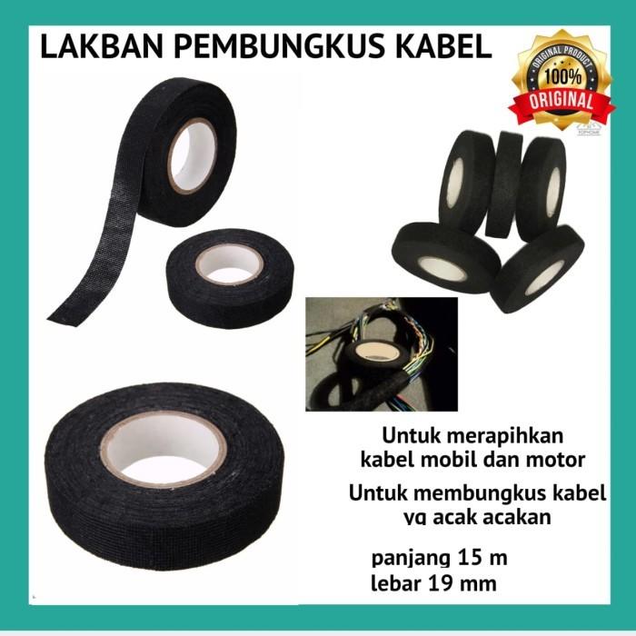 Jual Lakban Isolatif Kabel Listrik Mobil Adhesive Cloth Wiring Tape ...