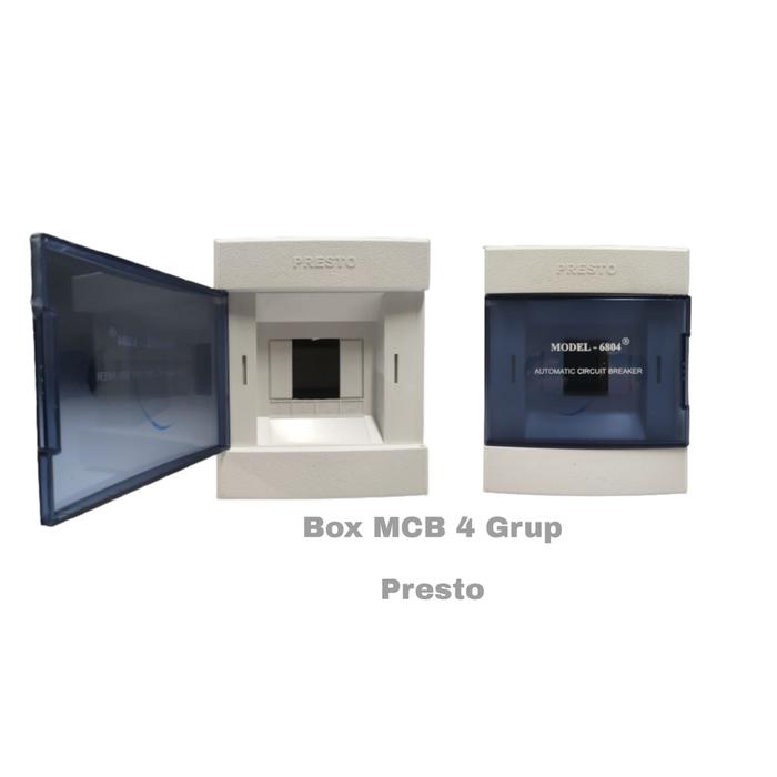Jual Box Mcb Presto 4 grup / Kotak MCB Presto 4 Grup - Kota Bekasi - TB ...