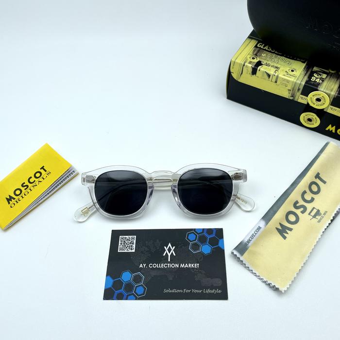 Promo Sunglasses Kece Moscot Lemtosh Sun Lensa Polarized - Crystal ...