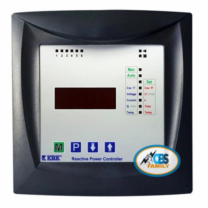 Jual KRK Regulator 6 Steps KPC-6 / Reactive Power Controller 6 Step ...