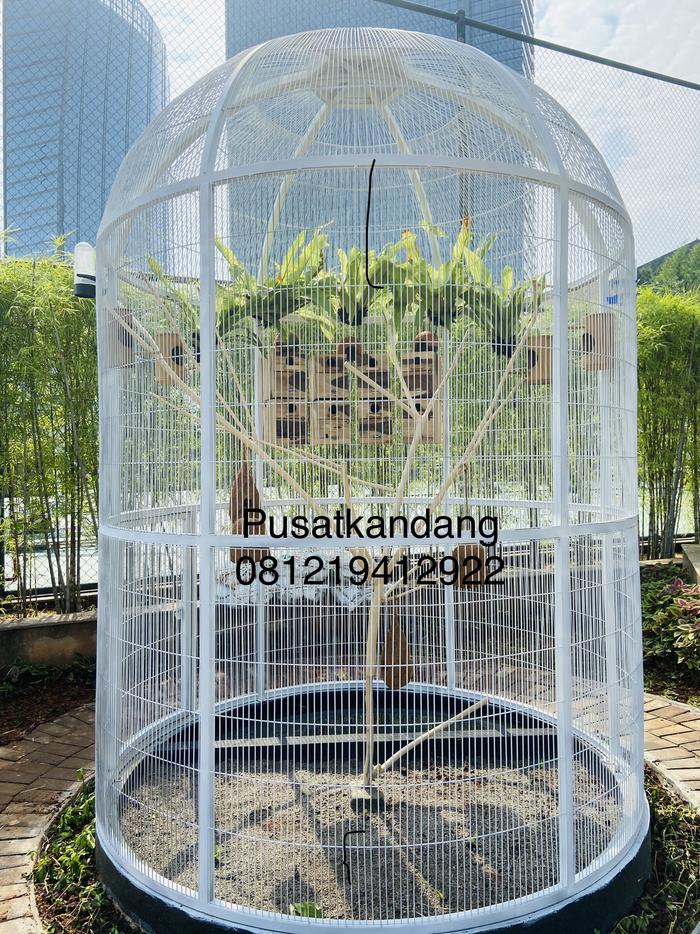 Jual kandang burung aviary cage bulat - Jakarta Barat - Pusatkandang ...
