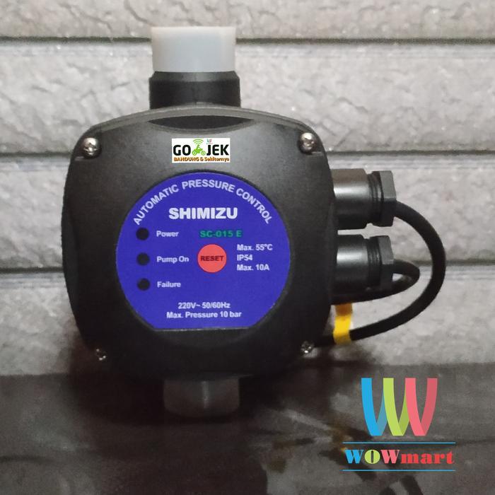 Jual Otomatis Pressure Control SHIMIZU SC - 015 E AUTOMATIC Pompa BOOSTER - Kota Bandung - WOW ...