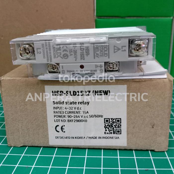 Jual HSR-SLD152Z SOLID STATE RELAY SSR HANYOUNG 15 A 90-264 Vac Made Korea - Jakarta Barat ...