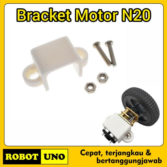 Jual Bracket Motor N20 GA12 Klem Pengikat Dudukan Motor Mounting N20 ...