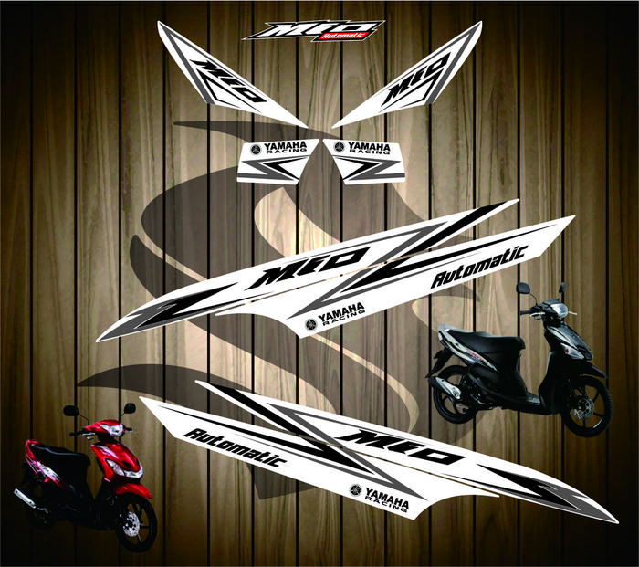 Jual STRIPING\STICKER MOTIF MOTOR YAMAHA MIO SMILE\MIO OLD VARIASI BARU22 - Kab. Purwakarta ...