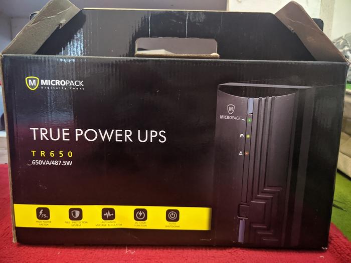 Jual UPS Micropack 650VA TR650 650 VA bekas tdk pernah di pake - Kab. Pemalang - searingflames ...