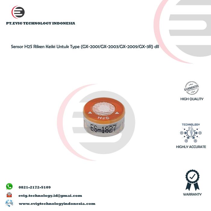 Jual Sensor H2S O2 OS-BM2 RIKEN KEIKI GX-2001, GX-2009, GX-2012, GX-3R - Kab. Subang - PT EVIG ...