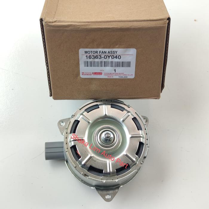 Jual Motor Dinamo Kipas Fan Van Radiator AC Toyota All New Yaris Vios ...