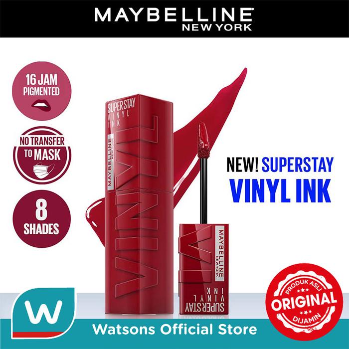 Jual Maybelline Superstay Vinyl Ink Tint 10 Lippy Di Seller Zenin ...